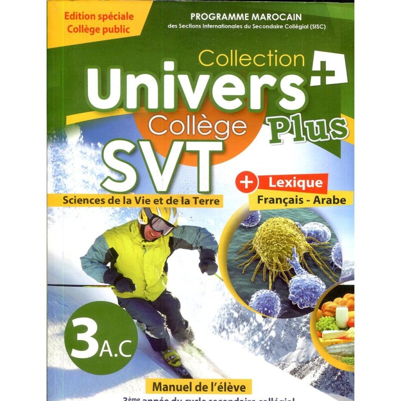 3AC – Livres & Cahiers 3e année collège | mystuff.ma